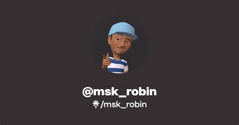 Msk Robin Twitter Twitch Linktree