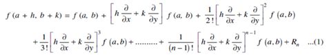 Taylors Theorem For Function Of Two Variables Skedbooks