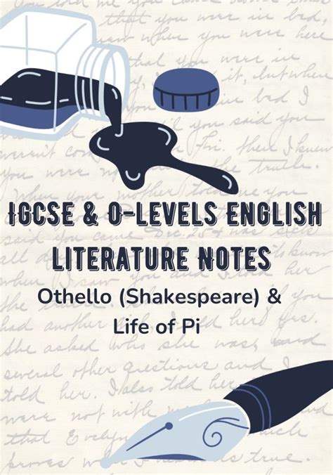 Igcse And O Level English Literature Notes Hard Copy And Soft Copy Available Hobbies And Toys
