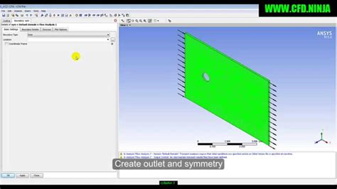 Ansys Cfx Flow Around A Circular Cylinder Parameter Part 35 Youtube