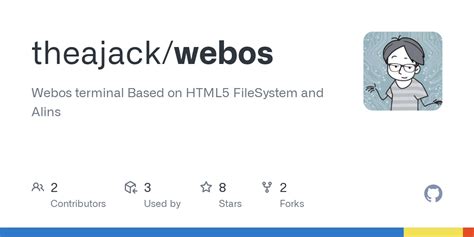 GitHub Theajack Webos Webos Terminal Based On HTML FileSystem And Alins