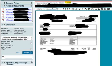 ECM AP Automation And Receipt Lines ECM Epicor User Help Forum