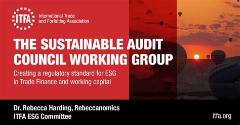 Itfa Hosts First Webinar On Sustainability And Climate Reporting 🍃