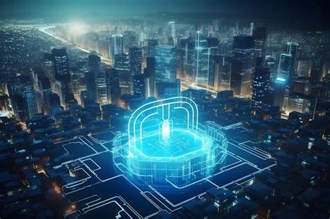 Premium Ai Image Cybersecurity And Privacy And Protect Data Concept Lock Key Icon And Internet