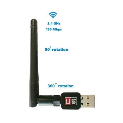 Mbps Usb Wifi Dongle Mbps Wireless Adapter N G B With Antenna At Rs Piece