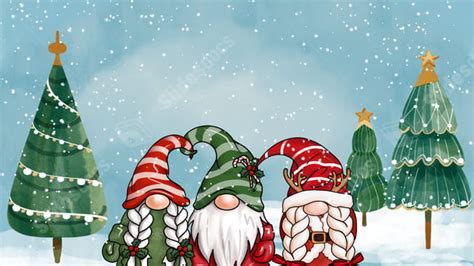 Best Gnome Powerpoint Background For Presentation