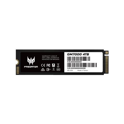 Acer Predator Gm Pcie Gen X Nvme Ssd With Heatsink Gb Tb Tb Tb Shopee