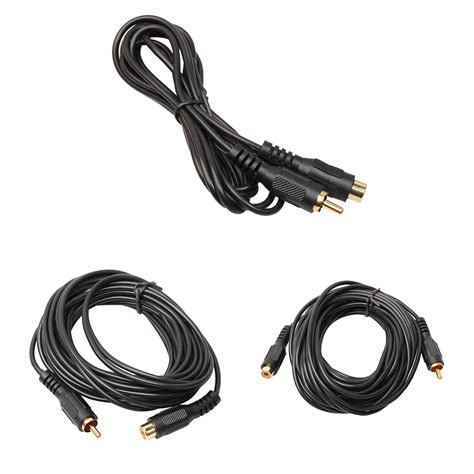 4 5m 7 6m Rca Male To Single Rca Female Single Pho Grandado