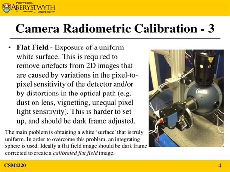 Ppt Geometric And Radiometric Camera Calibration Powerpoint Presentation Id1576980