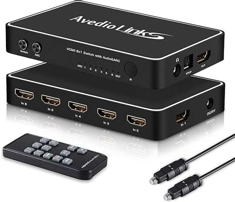 Amazon Com Hdmi Switch With Audio Out