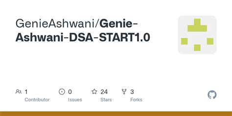 GitHub GenieAshwani Genie Ashwani DSA START1 0