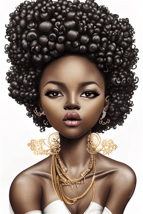 Melanin Queen Creative Fabrica