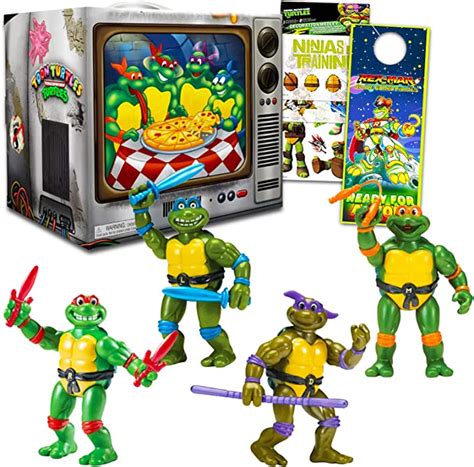 Teenage Mutant Ninja Turtles Figures Collection Bundle