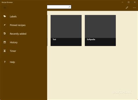 Recipe Browser Download Free Windows 211990 Softpedia