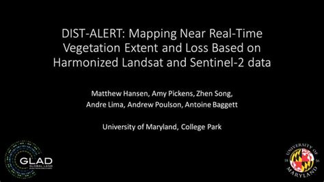 Mapping Near Real Time Vegetation Extent And Loss Pdf