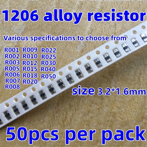 1206 High Precision Chip Current Sensing Resistor 3mohm 56 Off
