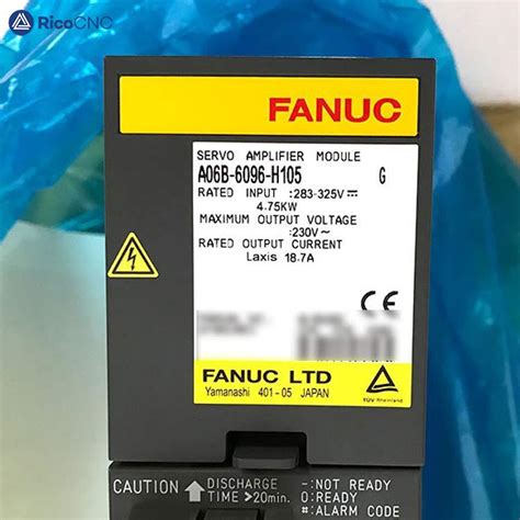 A06b 6096 H105 Fanuc Ac Servo Driver Servo Amplifier Module
