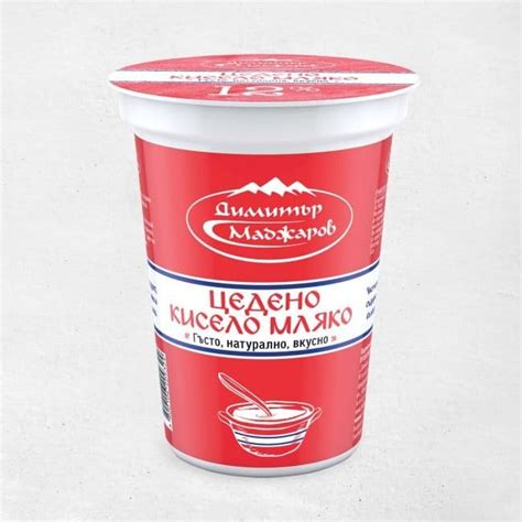 Българско краве кисело мляко БДС 2 400 гр ≫ Маджаров Madjarov