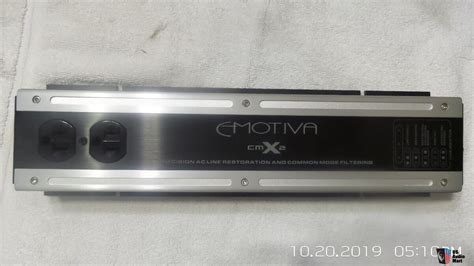 PENDING SALE TO DOUGB99 Emotiva CMX 2 POWER CENTER With DC Offset