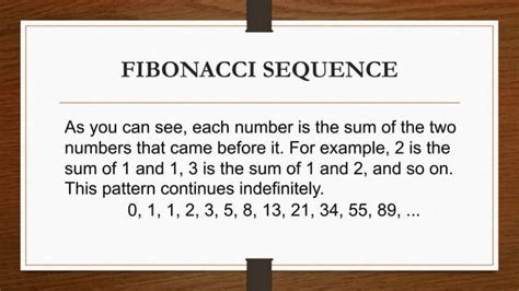 Harmonic And Fibonacci Sequencespptx
