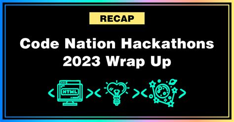 Recap Code Nation Hackathon 2023 Wrap Up Code Nation