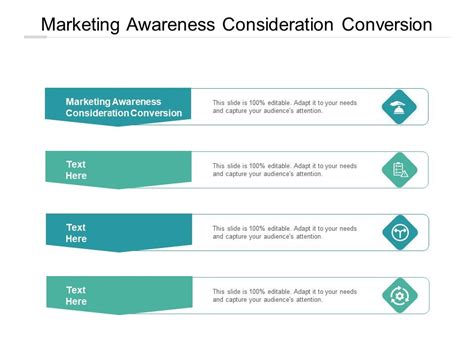 Marketing Awareness Consideration Conversion Ppt Powerpoint Presentation Outline Cpb
