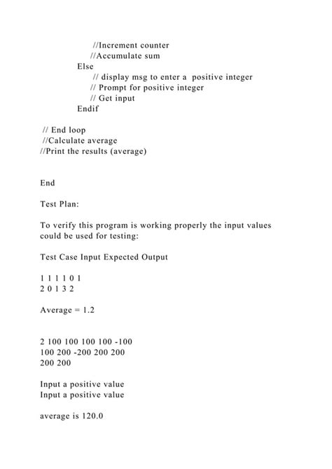 C Code This Program Will Calculate The Sum Of 10 Positive Docx