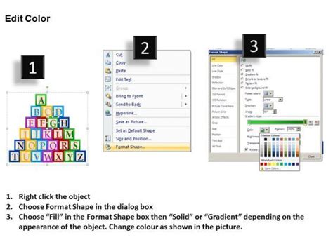Editable Building Blocks PowerPoint Graphics