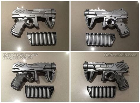 Nerf Modding Tutorial Paint Effects And Different Finishes Board Game Gran Nerfenstein