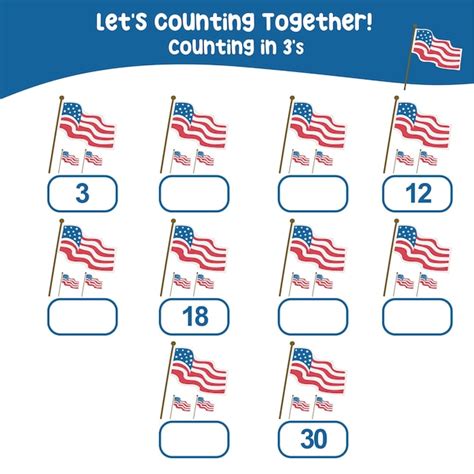 Premium Vector Missing Numbers Write The Answer Correctly Count And