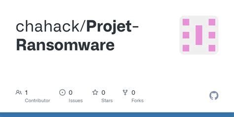 Github Chahack Projet Ransomware