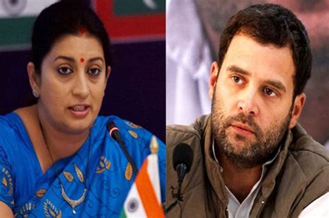 Rahul Gandhi Vs Smriti Irani Showdown Heads For A Cliffhanger In Amethi