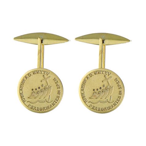 Gemelli Giubileo 2025 Dorati Argento Logo Neutro 15 Mm Vendita Online
