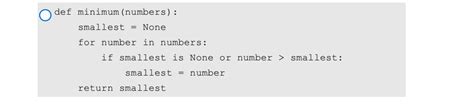 Def Minimum Numbers Smallest None For Number In Chegg