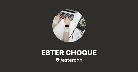 Ester Choque Linktree