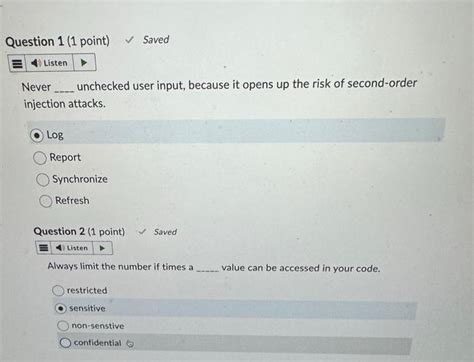 solved never unchecked user input because it opens up the