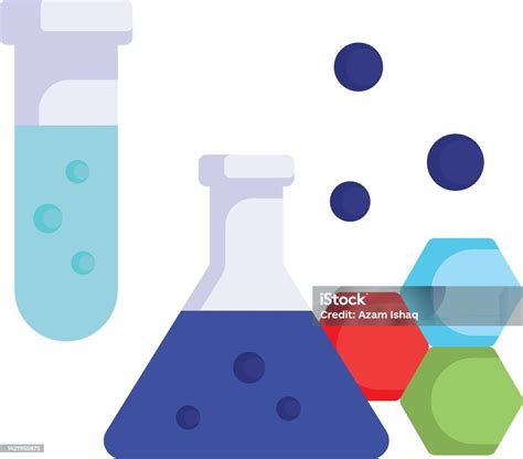 미생물학 세포 분자 벡터 컬러 아이콘 디자인 생화학 기호 생명 공학 및 생화학 기호 과학 및 엔지니어링 스톡 일러스트레이션 오픈 체인 형태의 생체 분자 개념 Dna에 대한