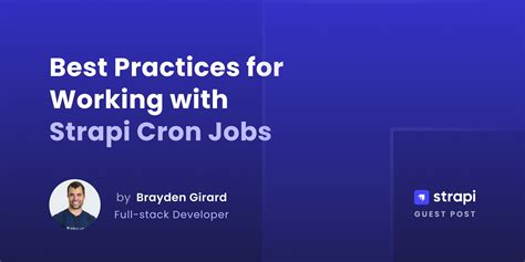 Best Practices For Working With Strapi Cron Jobs