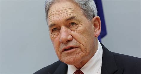 인터뷰하는 윈스턴 피터스 뉴질랜드 부총리