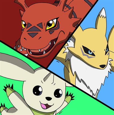 Renamon And Guilmon