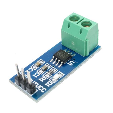 A A A Hall Current Sensor Module ACS Model For Arduino AC DC Current Detection Board