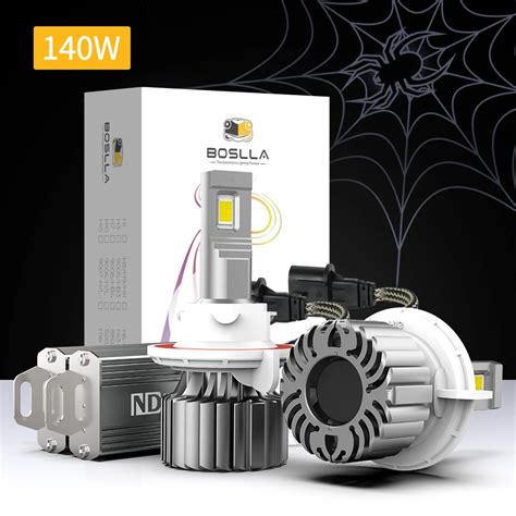 H13 LED Headlight Bulbs 140W 16800LM 6500K White