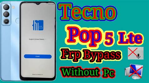 Tecno POP LTE Frp Bypass All Tecno Google Account Lock Remo