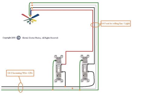 Installing A Fan With Two Switches At Paul Cothran Blog
