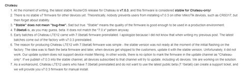 MikroTIk StubArea Net