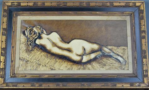 51BidLive 油画 女人背影 Paval