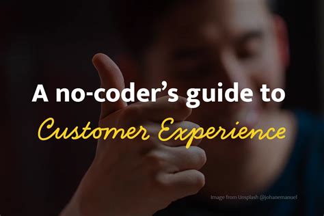 A No Coders Guide To Cx Aka Customer Experience Directual Blog