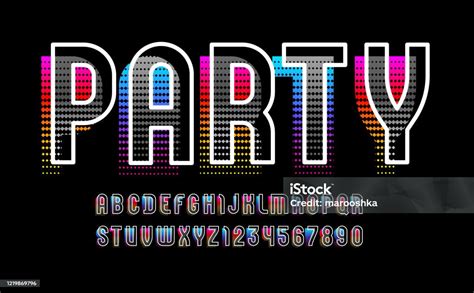 밝은 글꼴 Sans 세리프 트렌디 한 알파벳 A에서 Z까지의 대문자 및 아랍어 문자 0에서 9까지의 디자인 벡터 일러스트레이션 10eps 0명에 대한 스톡 벡터 아트 및