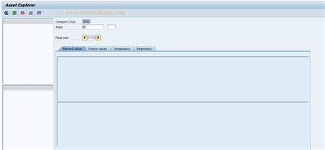 AW SAP Tcode Asset Explorer AW SAP Tcode Asset Explorer