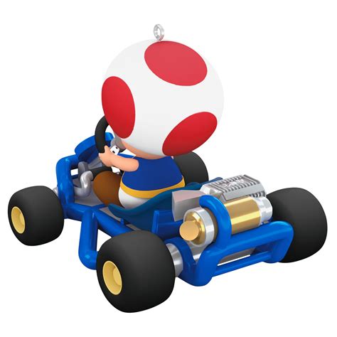 Collectable Keepsake Mario Kart Toad Ornament Hallmark Uk